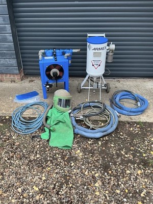 Blast pot Soda Blasting Machine Gritco Soda Blasting System | eBay UK