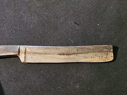 Rare/Vintage Antoni Tadross Straight Razor/Victorian Lady Fancy Handles ...