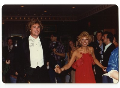 Wanda Richert & David Hasselhoff - Vintage Candid Photograph by Peter ...