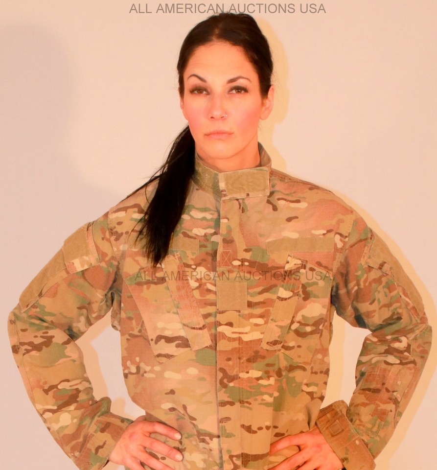 MULTICAM JACKET FRACU FLAME RESISTANT INSECT GUARD HUNTING RIPSTOP ALL ...