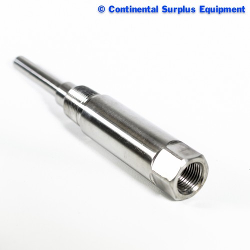 Thermowell, 3/4" NPT Process Connection, 316 Stainless Steel, 7-1/2 ...