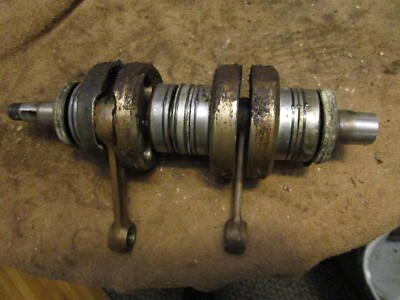 1975 Arctic Cat Cheetah 340 engine motor crank crankshaft connecting ...