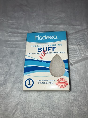 Pad Buff Puff Gentle Facial Sponge Deep Cleansing Exfoliating Remove ...