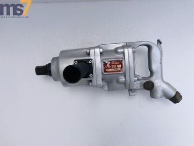 URYU UW-381 HEAVY DUTY PNEUMATIC AIR IMPACT WRENCH 1" DRIVE 760-2000 NM ...