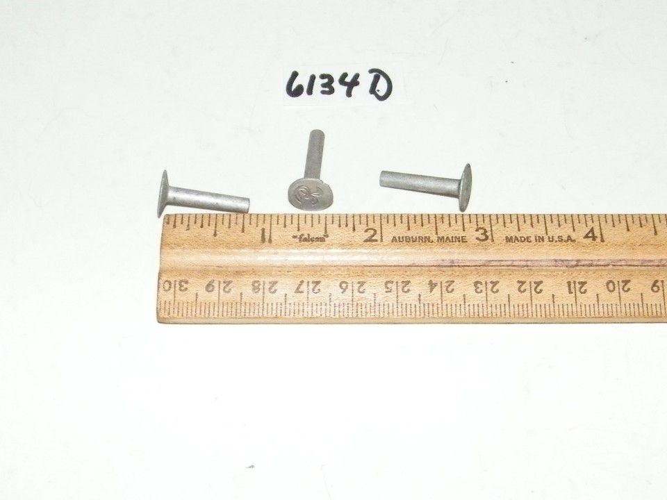 5-12 Vintage Tubular Aluminum Brake Clutch Rivets Qty 100 | eBay
