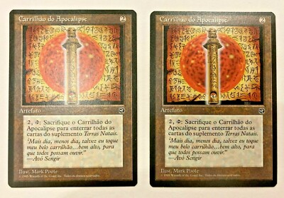 MTG 2x APOCALYPSE CHIME, HOMELANDS , PORTUGUESE | eBay