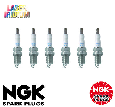 6 x NGK LASER IRIDIUM SPARK PLUGS - for Ford Falcon G6 FG 4.0L 6 Cyl ...
