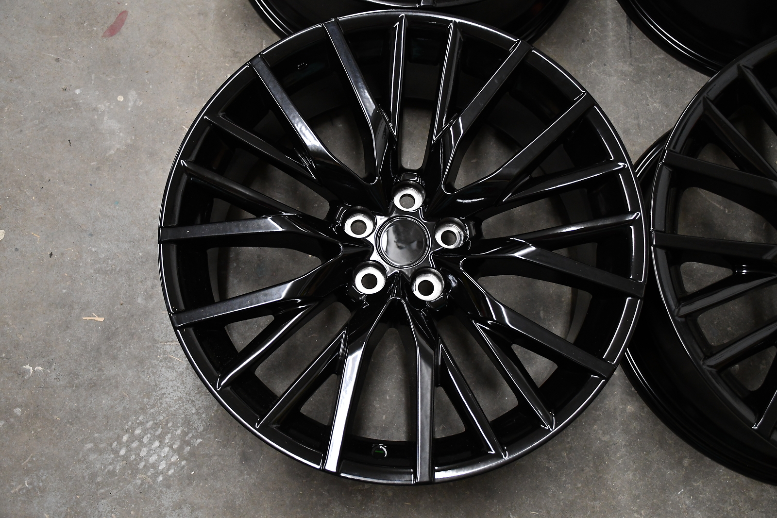 Set 4 20x8 OE Wheels LX59 Gloss Black Wheels 5x4.5 Rims | eBay