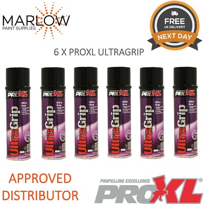 6 X PROXL ULTRA GRIP HIGH ADHESION MULTI SURFACE PLASTIC PRIMER 500ML ...