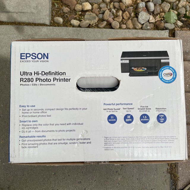 Epson Stylus Photo R280 Color Inkjet Printer for sale online | eBay