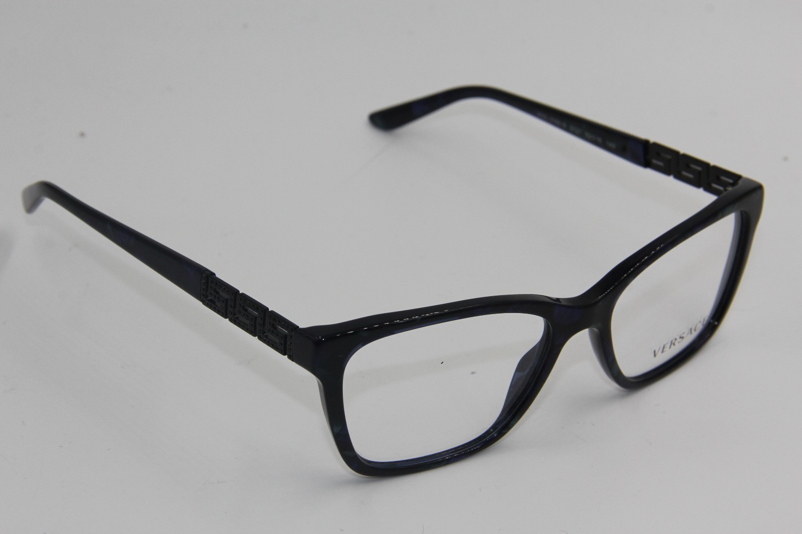VERSACE MOD.3192-B 5127 BLUE EYEGLASSES AUTHENTIC FRAMES RX 52-16 W ...