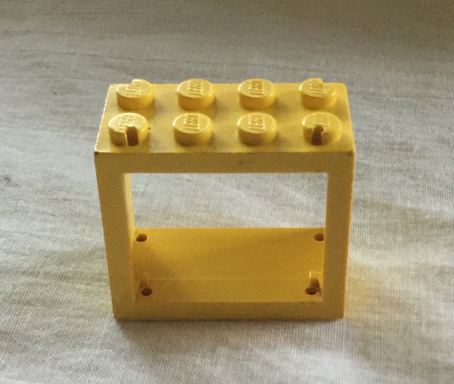 LEGO Yellow Window Frame - No Pane - 2x4x2 | eBay