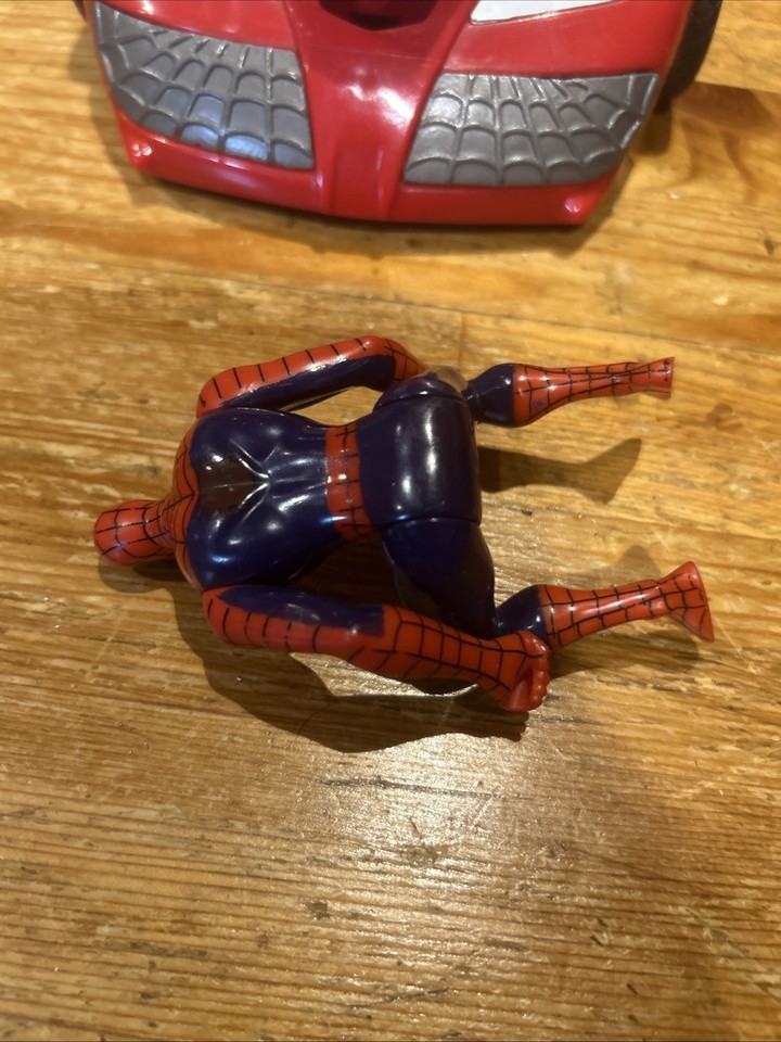 2003 Marvel CP II SpiderMan 2 Vintage Rare Red Car Spider Claw & Spider ...