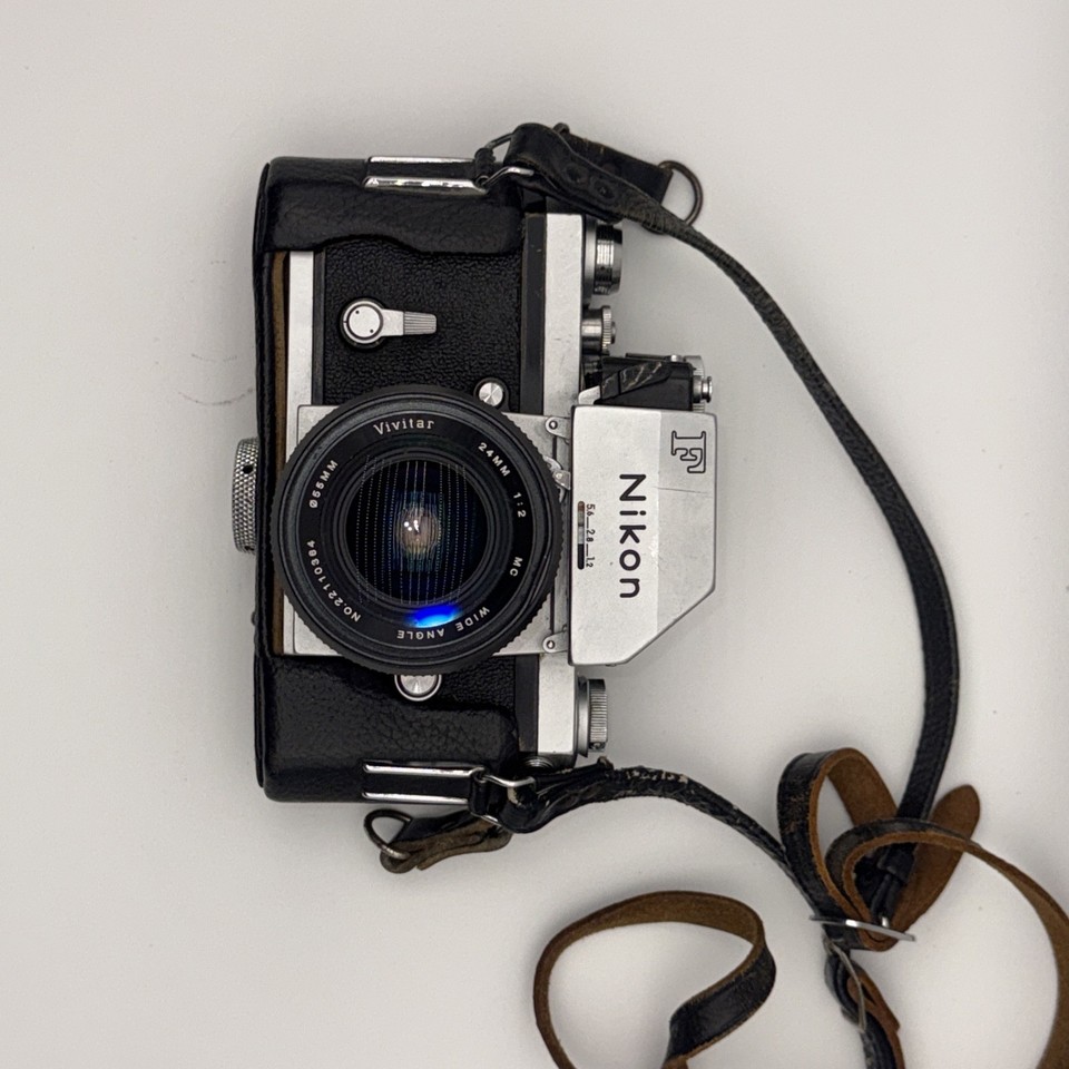 NIKON PHOTOMIC FTn SLR Film Camera Body Chrome and black | eBay