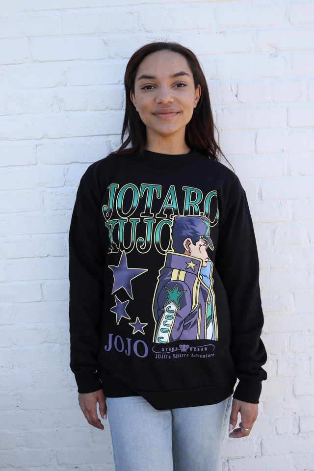 JoJo's Bizarre Adventure Jotaro Kujo Stone Ocean - Licensed Adult Sweatshirt | eBay