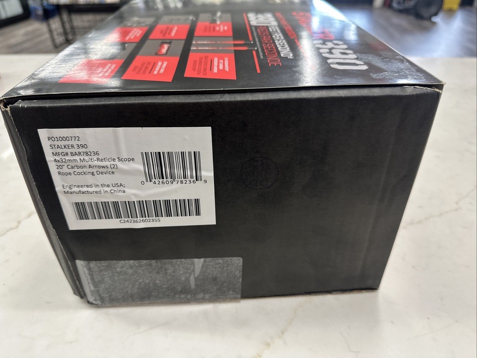 Barnett Crossbow Stalker 390 Camo With Scope | eBay