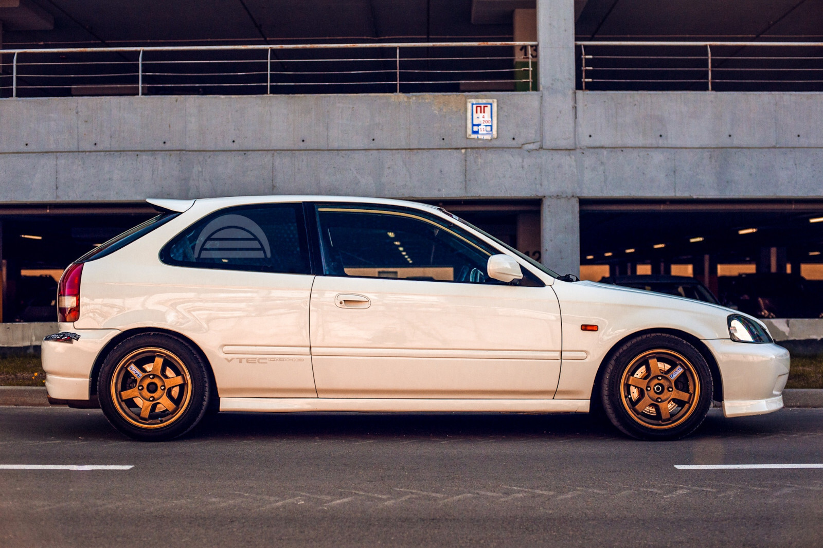 Spoiler Spoon for Honda Civic EK 1996- 2001 Rear Trunk Ducktail EK9 EJ9 ...