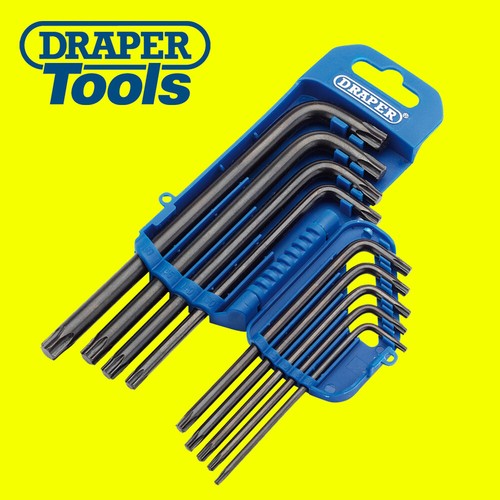 Draper TX-STAR Torx Allen Key Set T10, T15, T20, T25, T27, T30, T40 ...