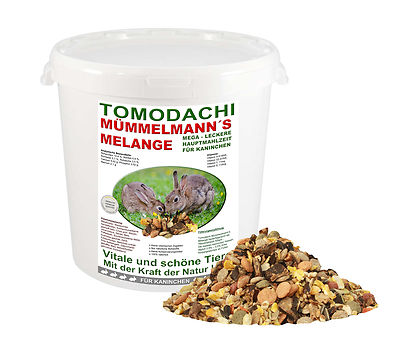 Kaninchenfutter ohne Pellets natürlich Hasenfutter viel Gemüse Saaten ...