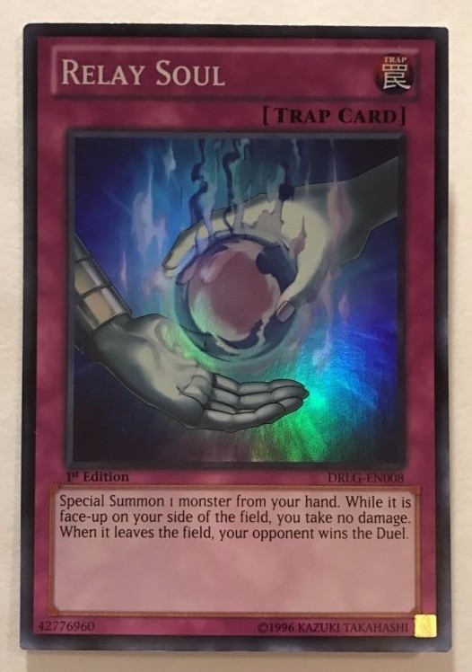 Yu-Gi-Oh! DRLG-EN008 - Relay Soul - 1st edition - Super Rare | eBay ...