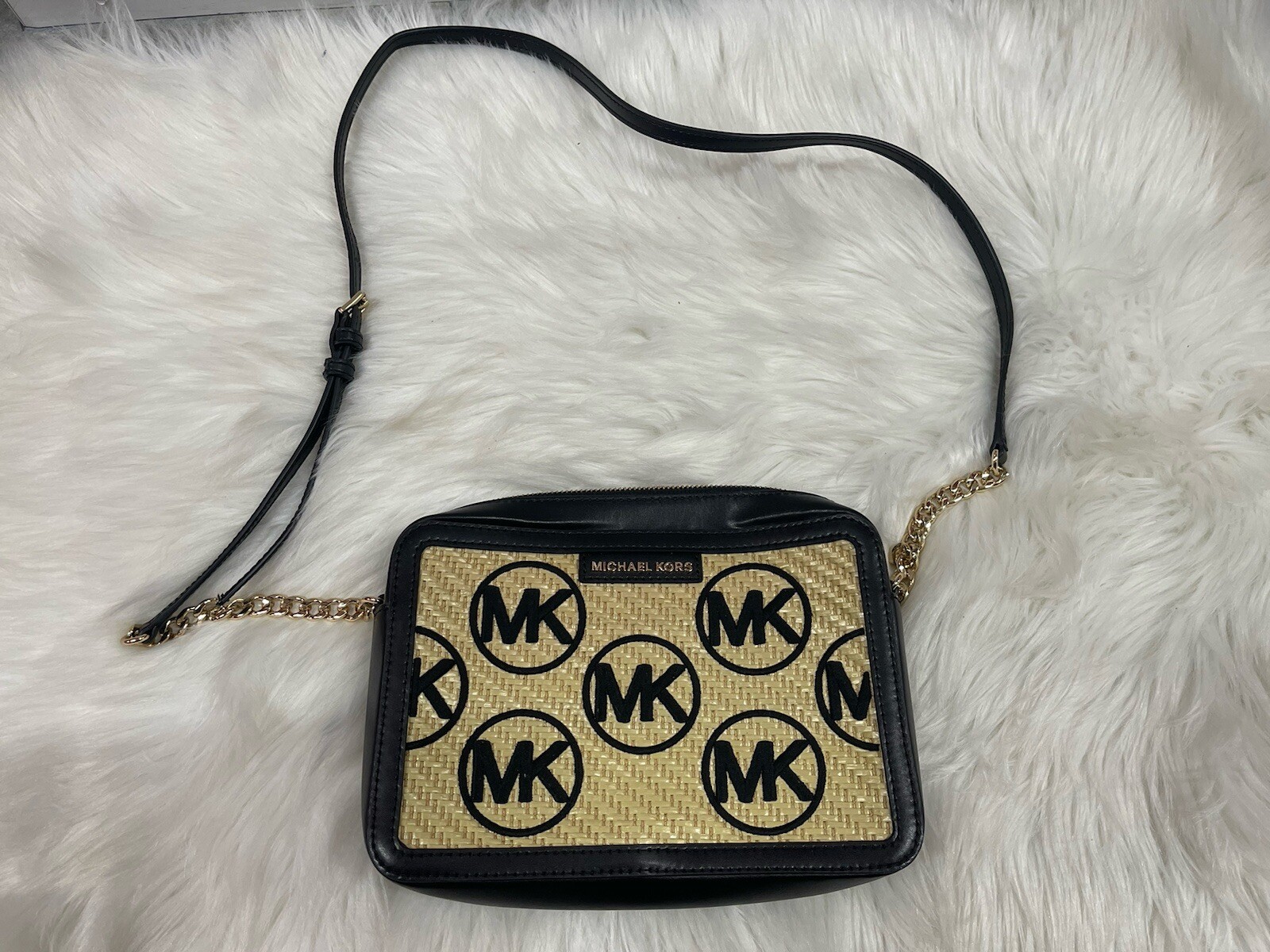 Michael Michael Kors JET SET EAST WEST LOGO CROSSBODY - Gem