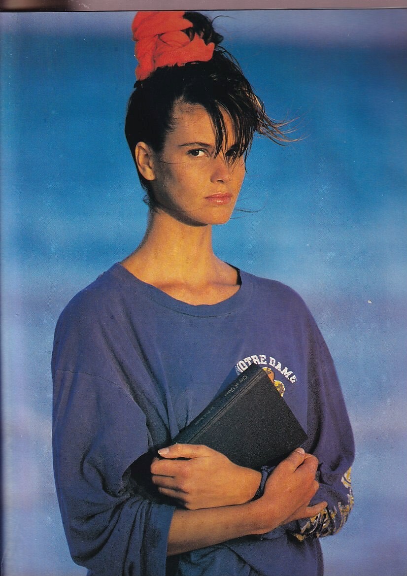 ELLE FRANCE 1987 ELLE MACPHERSON RENEE SIMONSEN YASMIN LEBON ROBERTA ...