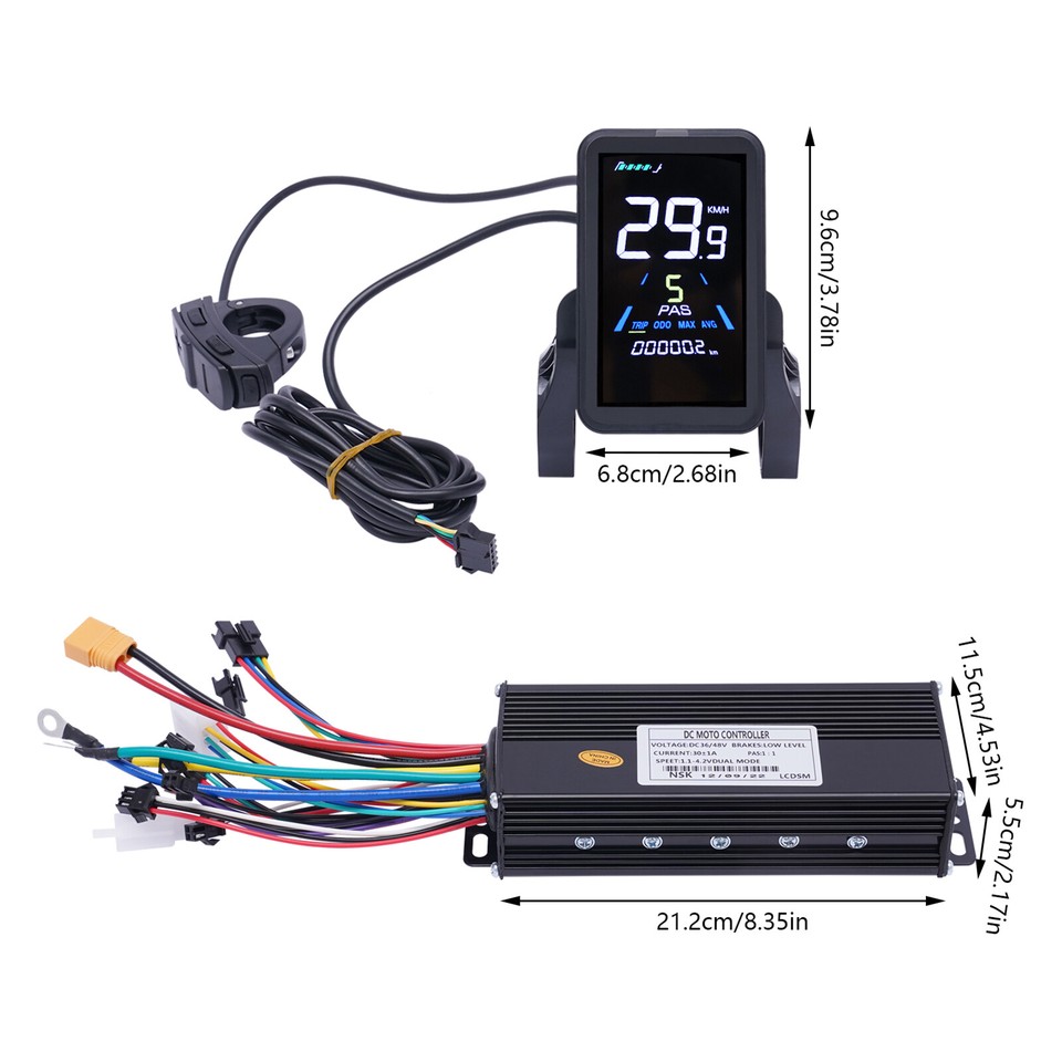 28"/29 Electric Bicycle Motor Conversion Kit Front/Rear Wheel E-Bike ...