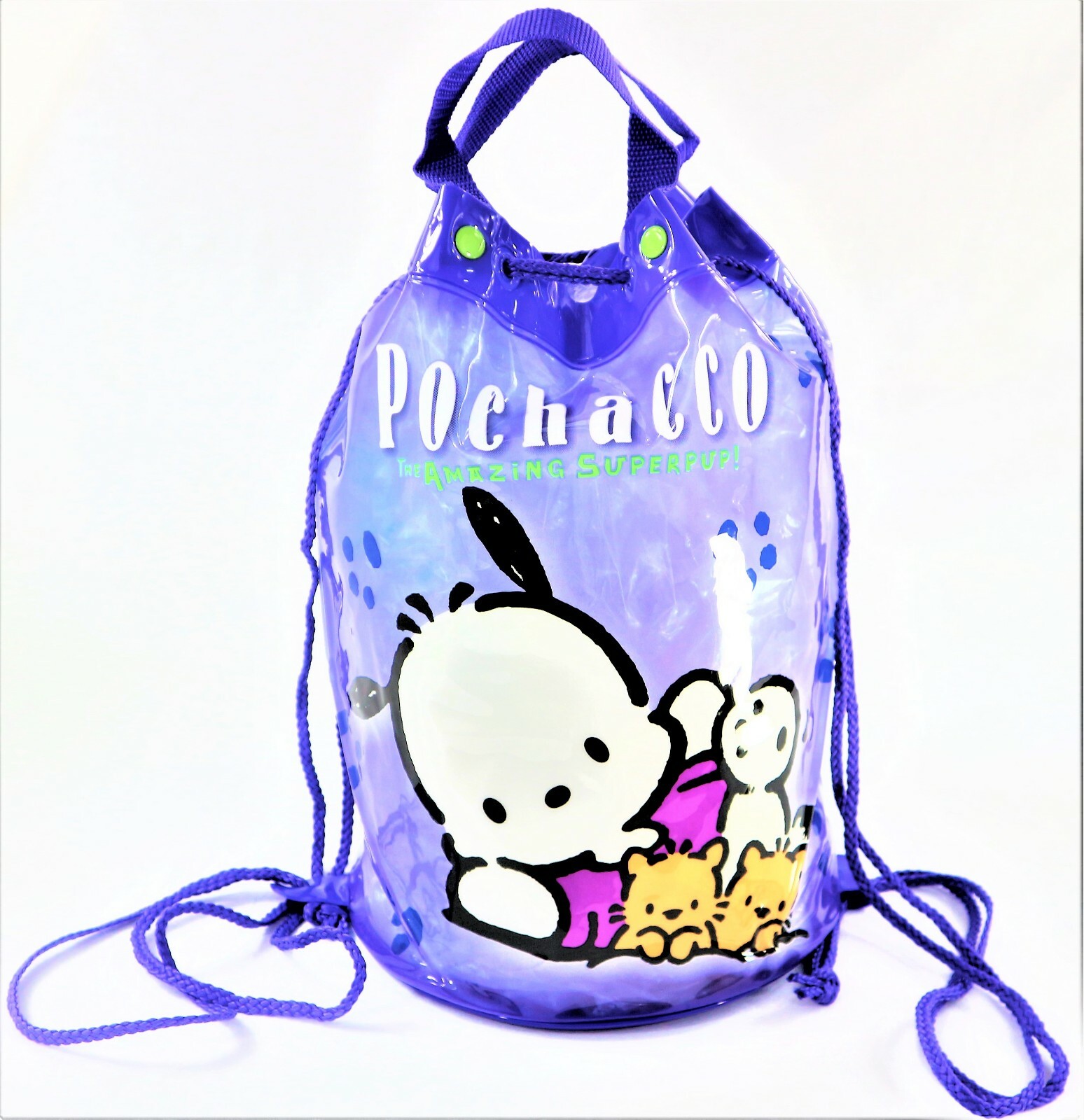 POCHACCO VINYL BACKPACK | THE AMAZING SUPERPUP! | Drawstring | eBay