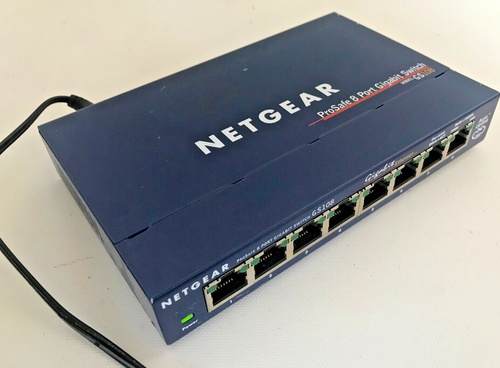 Netgear GS108 v3 ProSafe 8-Port Gigabit Ethernet Switch | eBay