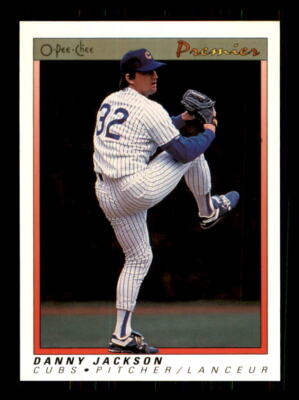 1992 Baseball O-Pee-Chee Danny Jackson Chicago Cubs #68 2 | eBay
