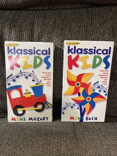 Klassical Kids Mini Mozart 2000 Front Row NEW + Mini Bach (pre Owned ...