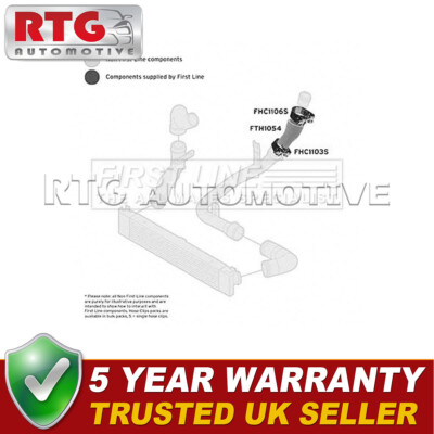 Rear Left Lower Turbo Hose Fits Boxer Relay Ducato 2.2 D HDi 0382LY | eBay