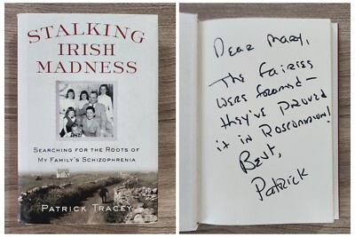 Patrick Tracey Signed Stalking Irish Madness Hardcover Book Author RAD ...