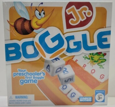 Boggle Jr. 2005 Your Preschooler’s first Boggle Game Brand New Sealed ...