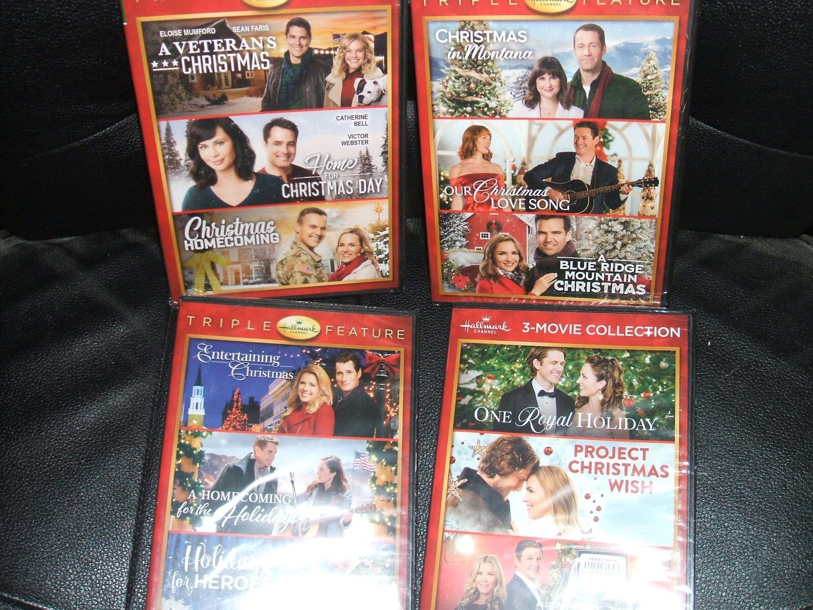 HALLMARK CHANNEL CHRISTMAS MOVIES LOT OF 12 ONE ROYAL HOLIDAY ...