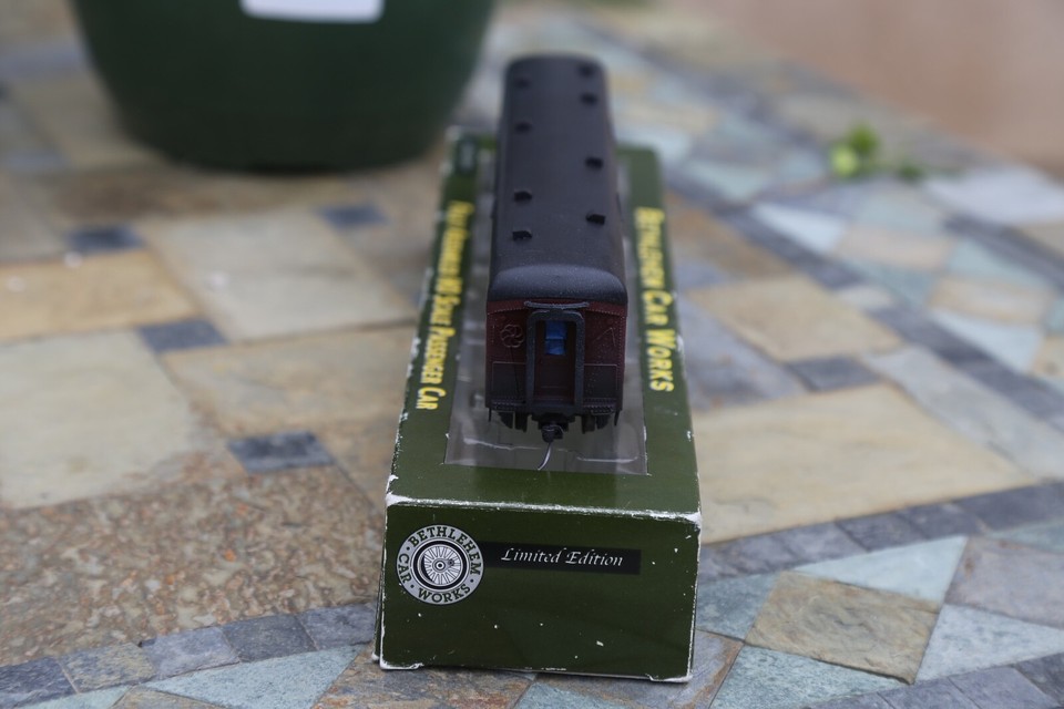 Bethlehem Car Works PRR Pennsylvania B60B Baggage car weathered | eBay