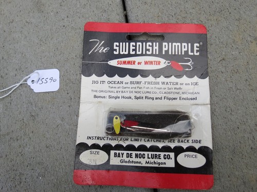 Vintage Swedish Pimple fishing lure (lot#15590) | eBay