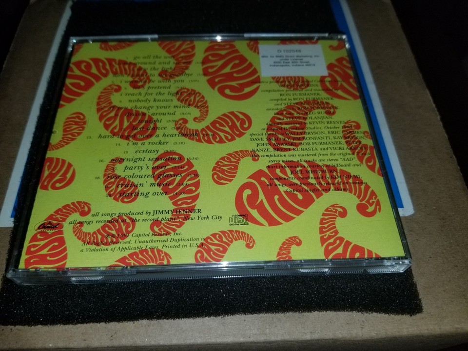 The Raspberries - Capitol Collector's Series (CD,💿1991) D102048 BMG ...