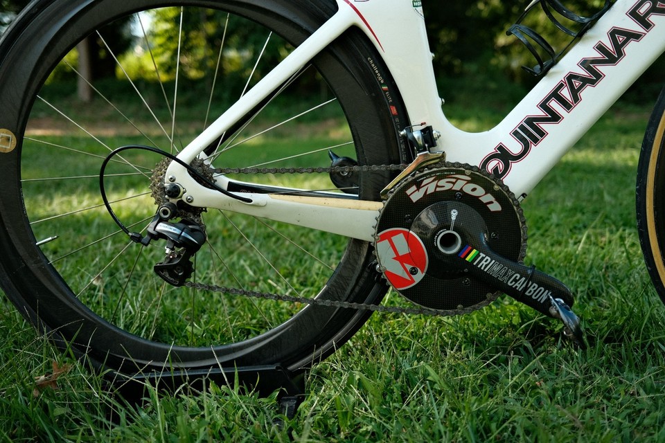 Quintana Roo CD.01 size 52 dura ace carbon triathlon bike 62mm wheels ...