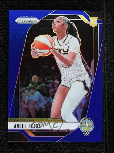 2024 Panini Prizm WNBA Blue Prizm /199 Angel Reese #10 Rookie RC | eBay