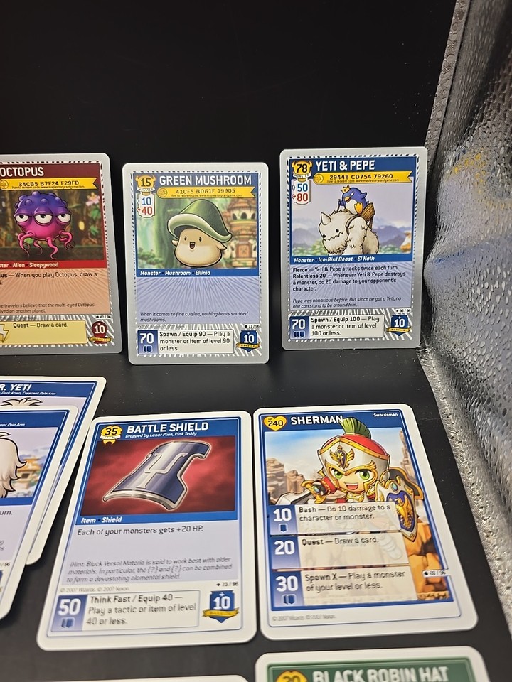 MapleStory Trading Card Game TCG Lot Of 44 Cards 2007 | eBay