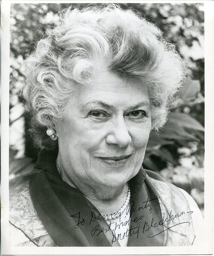 Dorothy Blackburn Autograph Actres In The Boston Strangler Signed Photo ...
