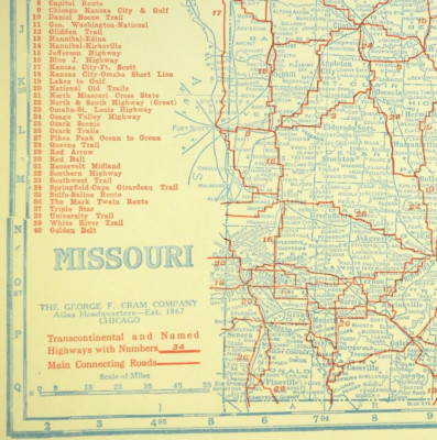 United States (Pre-1900) - Missouri Maps