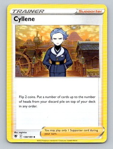 2022 Pokemon Card Astral Radiance Cyllene 138/189 | eBay