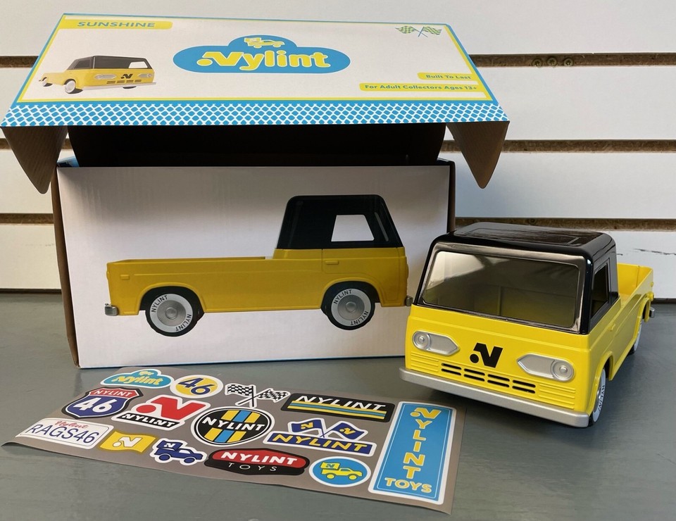 NYLINT Sunshine & Rain Metal Toy Pick Up Truck / Van - Limited Edition ...