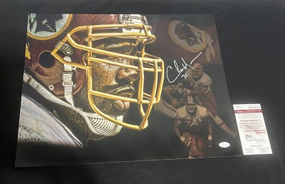 Charles Mann Signed 16x20 Photo Washington Redskins JSA Pose 2 | eBay
