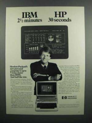 1983 Hewlett Packard HP200 Model 16 Computer Ad | eBay