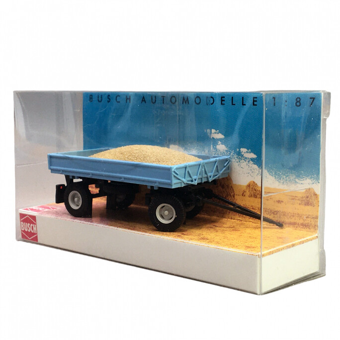 Remorque IFA HW60 1985, bleu - BUSCH 53016 - 1/87 | eBay