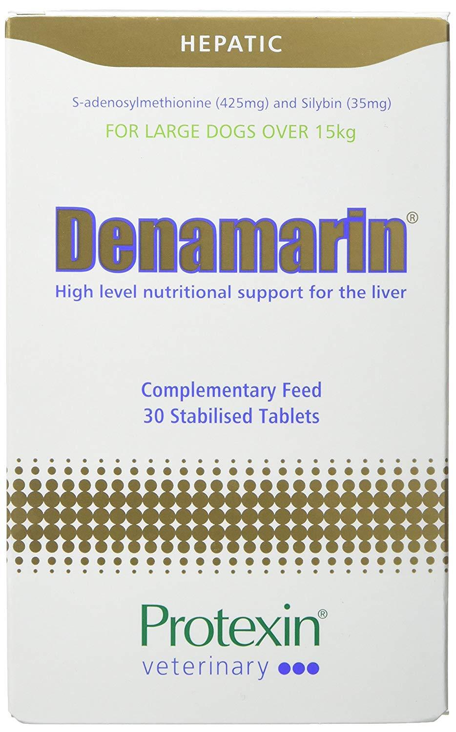 Denamarin 425mg x 30 Tablets (Dogs 15kg+) Sent with Royal Mail ...