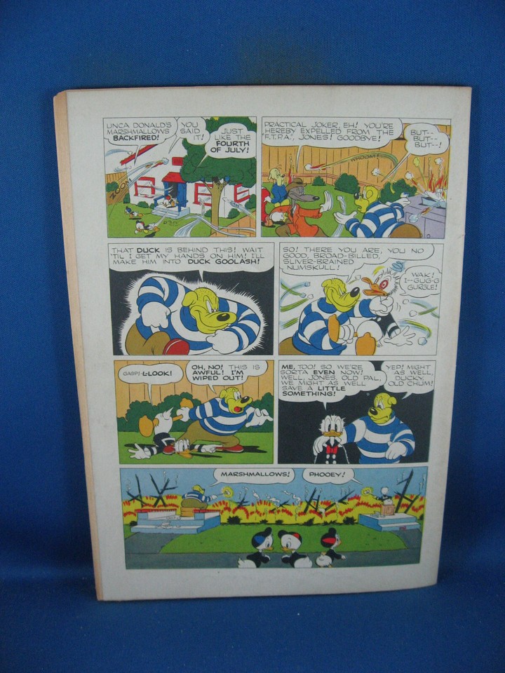 FOUR COLOR 147 DONALD DUCK VG VOLCANO VALLEY CARL BARKS DELL 1947 | eBay